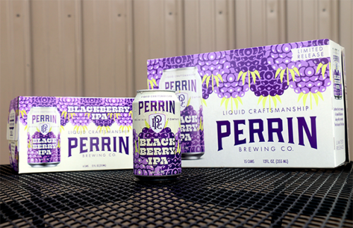 Seasonal Brew, Blackberry IPA, Returns To Perrin With Updated Can ...
