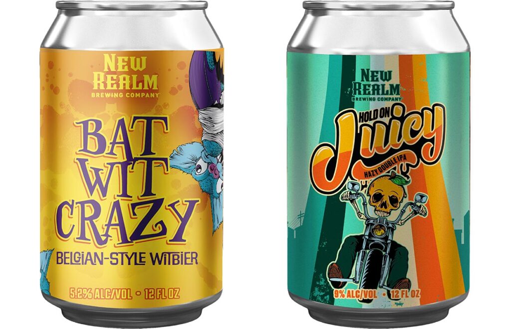 New Realm Announces Two New Brands, Hold On Juicy DIPA & Bat Wit Crazy ...