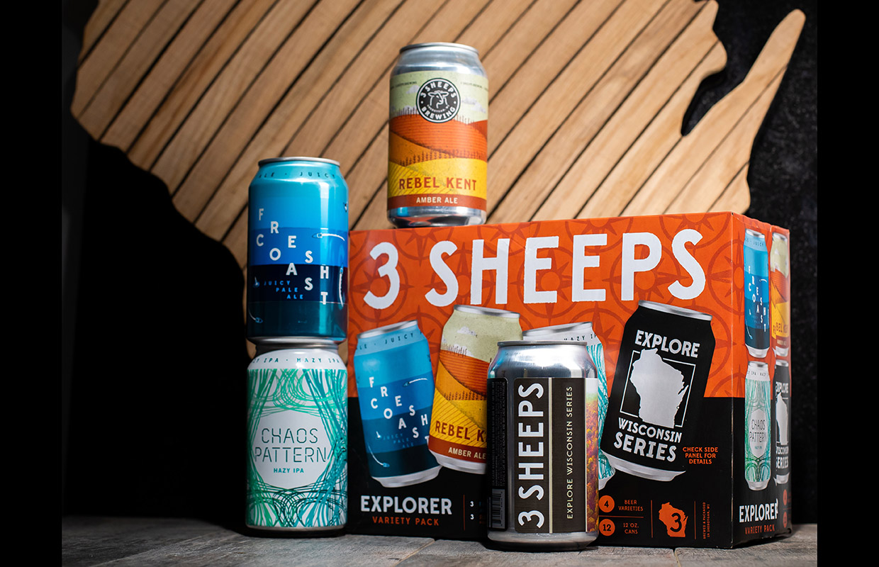 The Logistics 3 Sheeps Tackles in Variety Pack Creation – Brewer Magazine