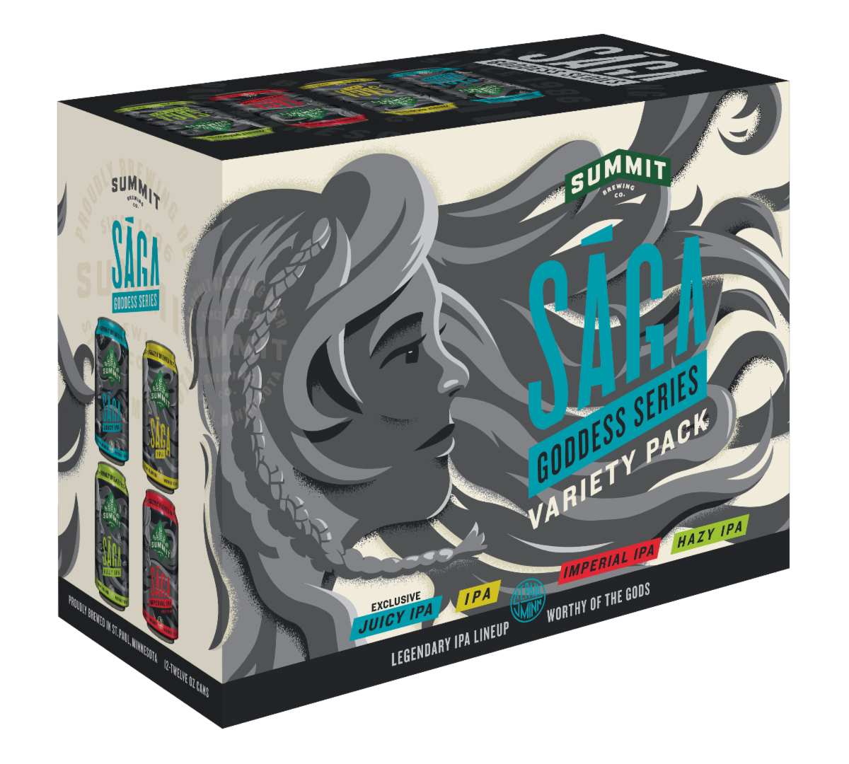 Summit Expands Sága Goddess Series; Releases 2nd Variety Pack - Brewer ...