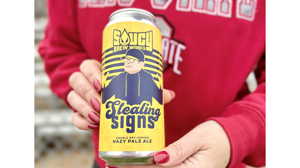 Saucy Brings Back Viral Hit, 'Stealing Signs' Beer - Brewer Magazine