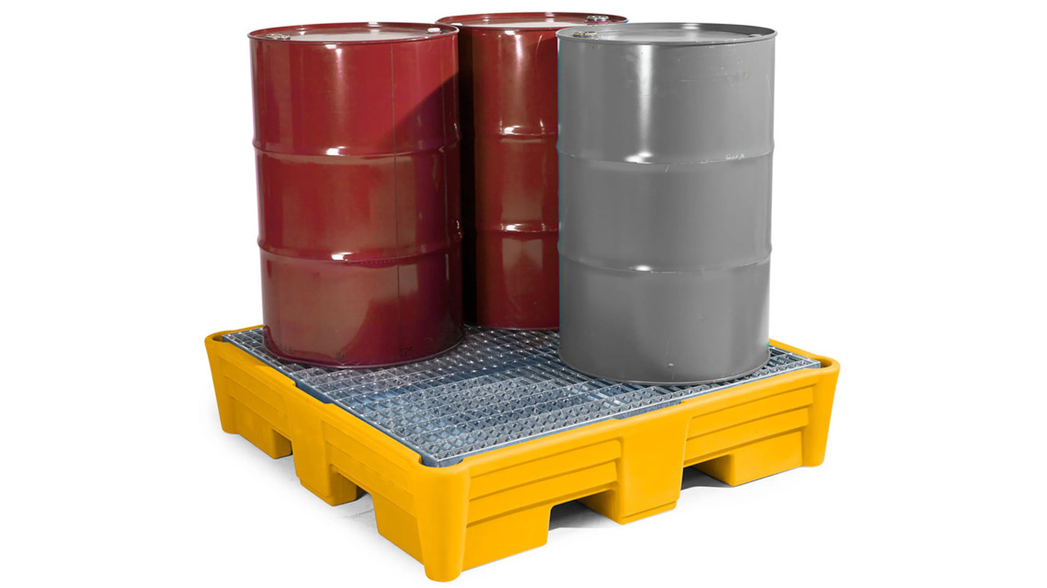 DENIOS Introduces High-Visibility Yellow Spill Containment Pallets ...