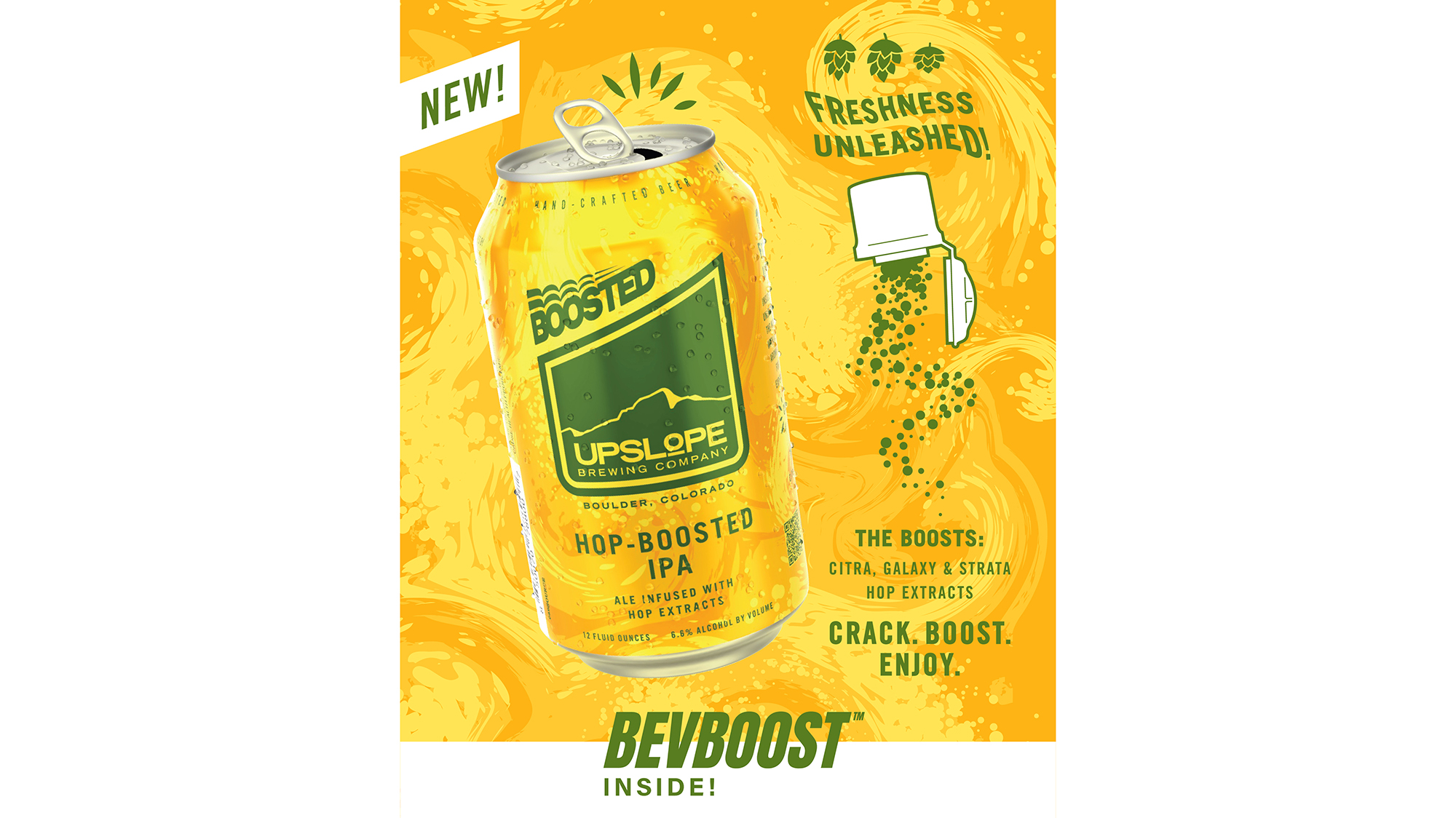 Upslope Brewing Unleashes Hop-Boosted IPA with BevBoost™ Technology ...