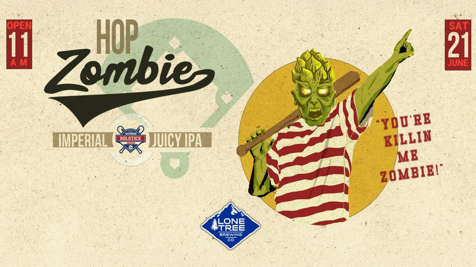 Hop Zombie To Be Transformed For Summer Solstice at Lone Tree Brewing ...