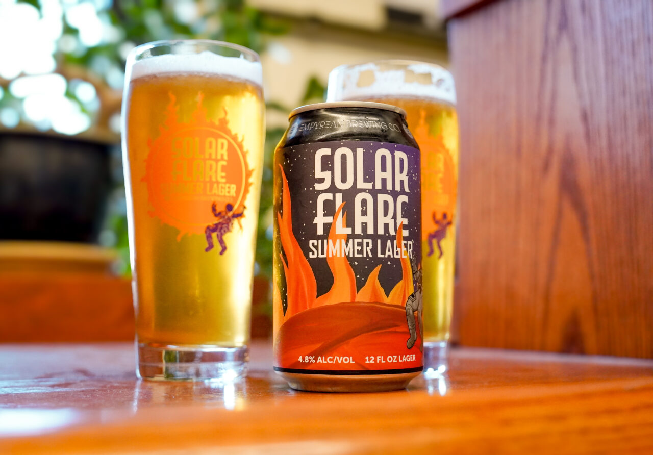Empyrean Adds Solar Flare Summer Lager to Seasonal Lineup - Brewer Magazine