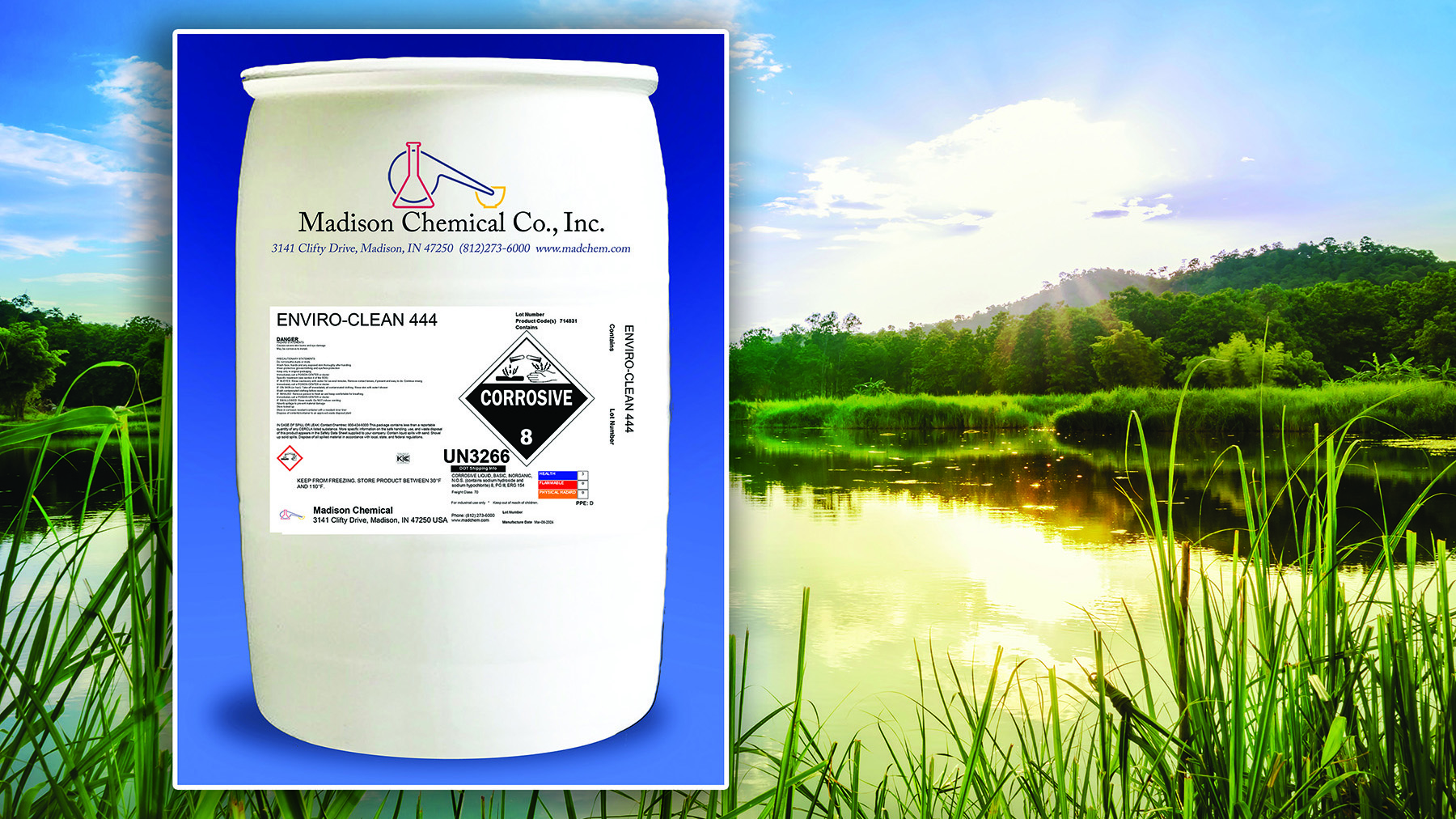 New ENVIRO-CLEAN 444 Foaming Cleaner Works Well in All Water Conditions ...